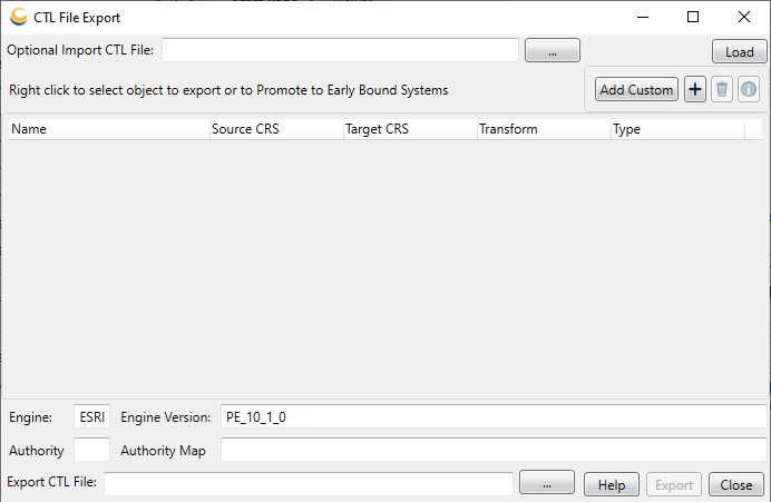 Export Objects to CTL