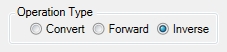 Calculating Inverse in Interactive Conversions