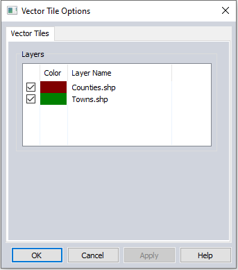 MapBox Vector Tileset