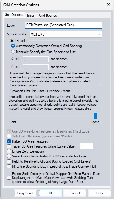 How To Create Elevation Grid In Global Mapper - Design Talk