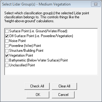 Lidar Class Properties