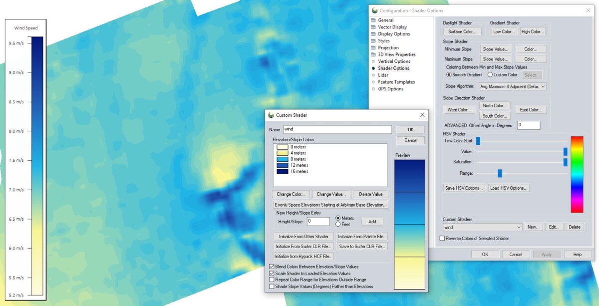 Custom Shaders for Gridded Data in Global Mapper