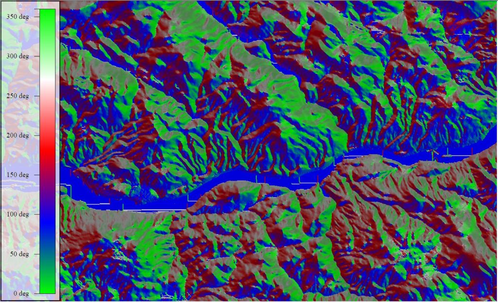 Easily Created Slope Maps in Global Mapper