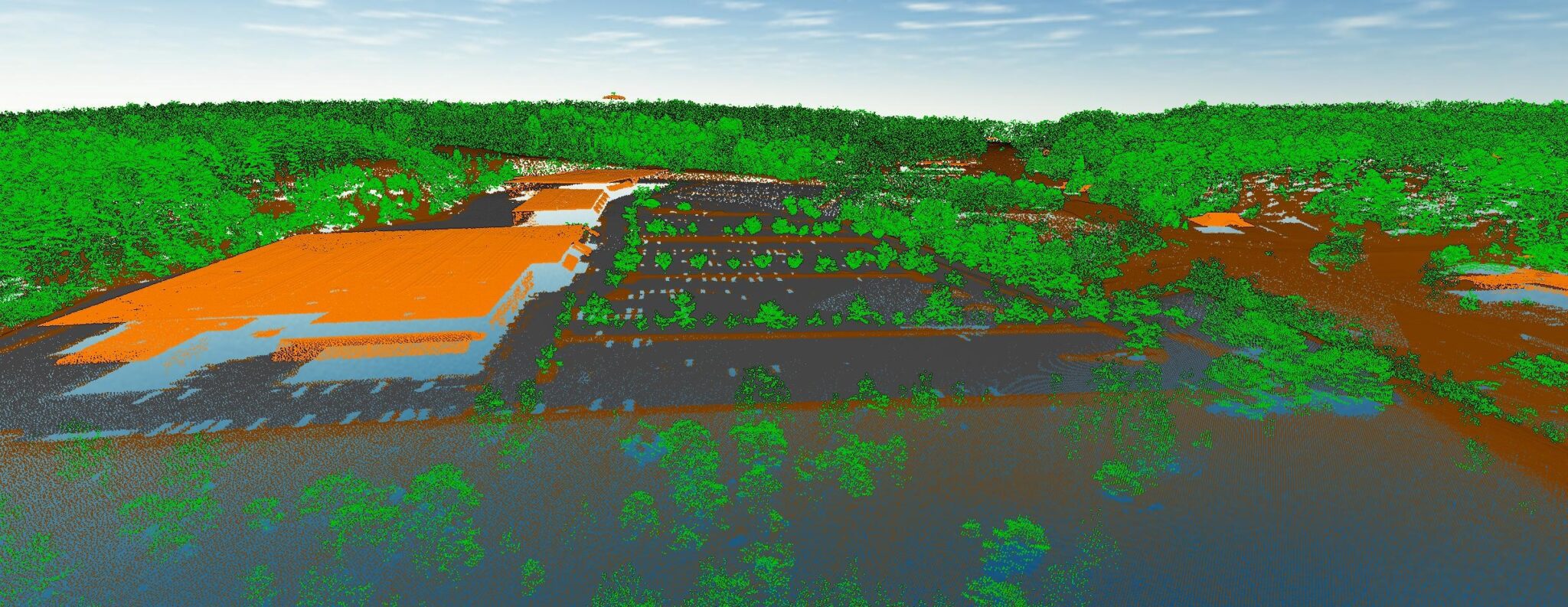 Creating a Topographic Map from a Point Cloud