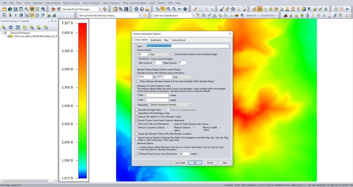 How to Create a Contour Map