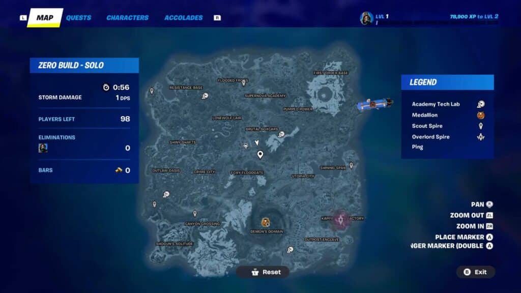 The Fortnite Map: Explaining GIS with Video Games