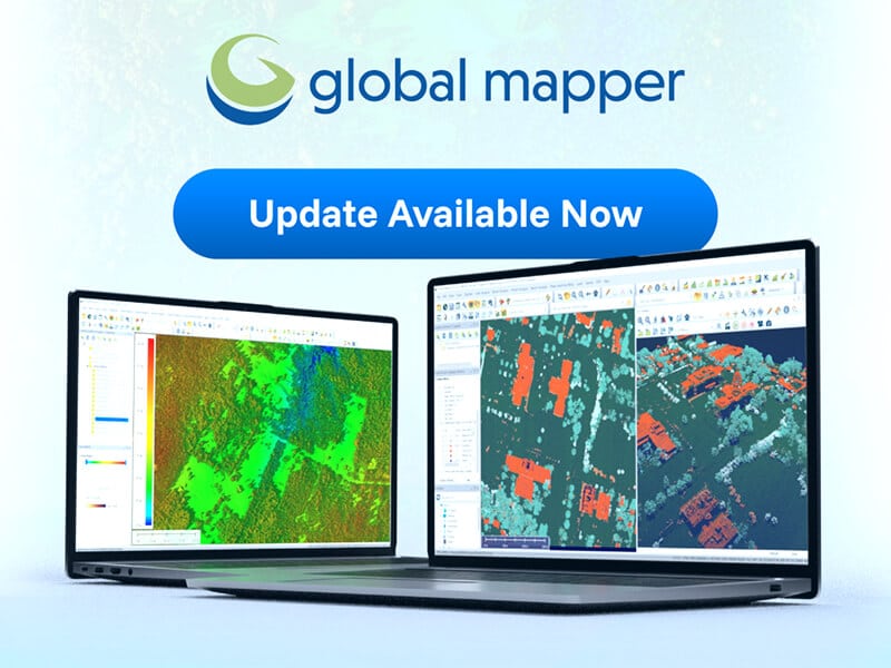 What's New in Global Mapper 26.2: IIQ & ECW/JP2 Formats